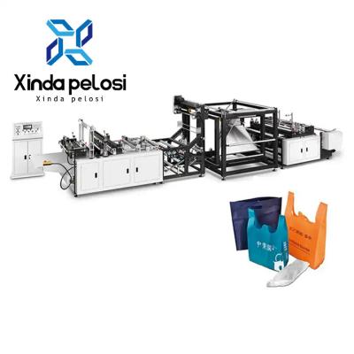 China Toy Bag Fabric Non Woven Shopping Bag Making Machines 12-18KW for sale