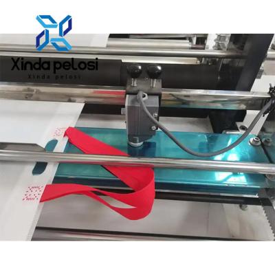 China Fully Automatic T Shirt Biodegradable Shopping Bags Making Machine for sale