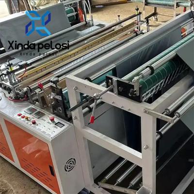 China Four Lines Plastic Side Seal Shopping Bag Making Machines High Speed for sale