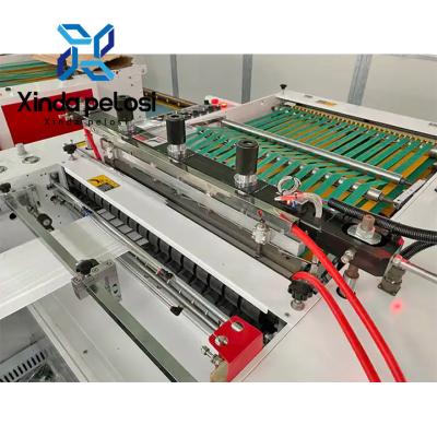 China Adhesive Tape Side Sealing Courier Paper Bag Making Machine 2.2kw High Speed for sale