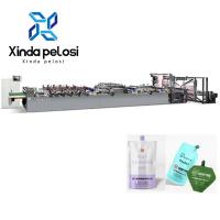 China Custom Special Shape PA/PE 3 Sides Seal Liquid Bag Making Machine Automatic for sale