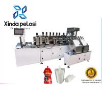 China 3-Side Sealing Spout Liquid Bag Making Machine With Adjustable Speed for sale