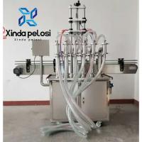 China Multi Head Electronically Controlled Bottle Liquid Filling Machine Multifunction for sale