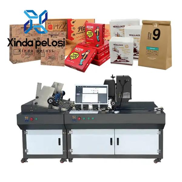 Quality Single Pass Digital Pouch Printing Machine For Paper Cup High Productivity for sale