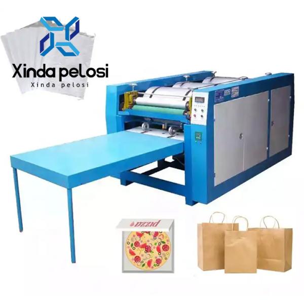 Quality Multicolor 420mm Paper Bag Digital Printing Machine With Dryer Logo Printing for sale