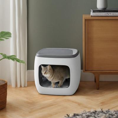 Cina Controllo efficace dell'odore Cat Little Box ABS con coperchio rimovibile in vendita