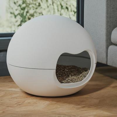 China Caixa de lixo para gatos de pequeno espaço Portabilidade leve Design elegante à venda