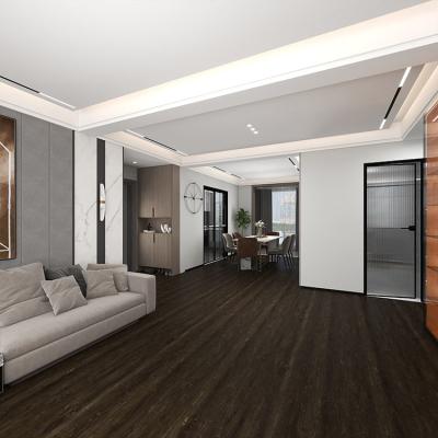 China WPC-het Vinyl klikt Bevloerings Achter Rechthoekige WPC Vinylbevloering 6 ' X36“ Te koop