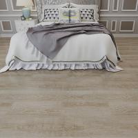 China UV Coating WPC Engineered Vinyl Flooring 4mm Thick Hand Scratch Grain for sale