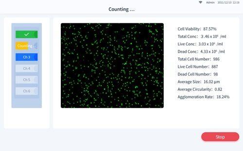 C200FL Fluorescent Cell Counter