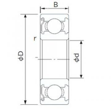 China CYSD 6028-Z deep groove ball bearings for sale