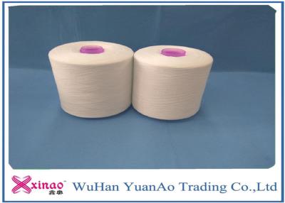 China El blanco crudo de la fibra de 1.2DX38M M hizo girar los hilados de polyester/el hilo de coser hecho girar base del poliéster en venta