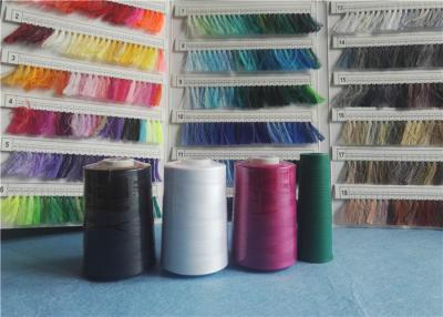 China Dyed 40/2 TFO / Ring Spun Polyester Yarn Spun Polyester Sewing Thread for sale