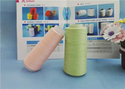 China Multi Gesponnen de Polyestergaren van Kleurendyeable TFO Ring met Hoge Kleurensnelheid Te koop