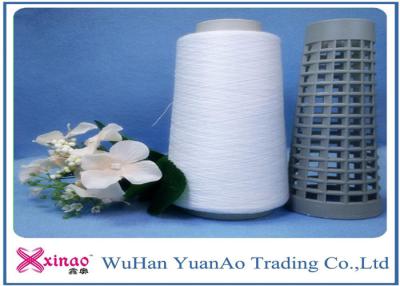 China Raw White Virgin Spun Polyester Yarn Sewing Thread for Garments sewing 30/1 Z TWIST for sale