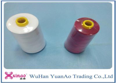 China 20/2/3/4 High Tenacity 100% Polyester Sewing Thread  White Red for sale