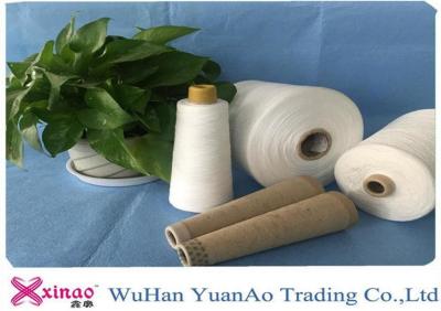 China NE20/2 Industrial 100 Ring Spun Polyester Yarn For Knitting Machine , Low - Elongation for sale