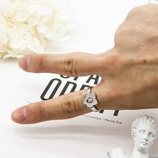 China Mode-Eheringe Zircon-kundenspezifischer Ring-Schmuck des Harz-24k für Männer zu verkaufen