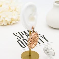 中国 大きいたがのイエロー・ゴールドのダイヤモンドのイヤリングのシャンデリアの金の星のスタッドのイヤリング 販売のため