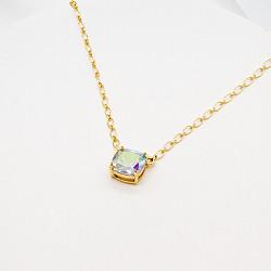 中国 可憐な名前のダイヤモンドの吊り下げ式のネックレスの金の長いダイヤモンドの月のネックレス 販売のため