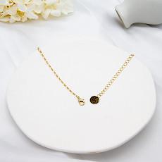 中国 可憐な名前のダイヤモンドの吊り下げ式のネックレスの金の長いダイヤモンドの月のネックレス 販売のため
