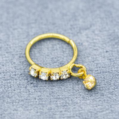 China 18G gouden Neus Doordringende Juwelen Te koop