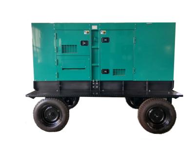 China IP23 Cummins Industrial Generator Green Mobile Trailer Generator for sale