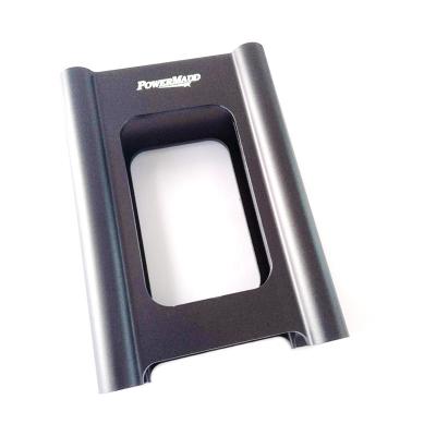 China Jeefly aluminum die casting 10.7*5cm ,210.6g surface grinding and spraying black powder for rear end cover for sale