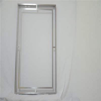 China Jeefly hardware customized rectangular mirror frame of stainless steel for sale