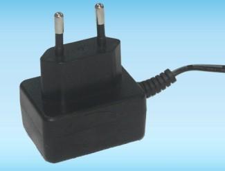 China two round pin wall mount power adapter with CE GS ROHS for sale