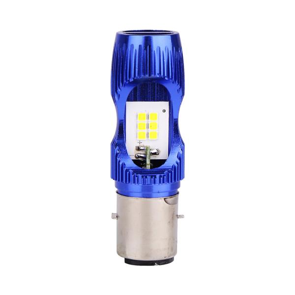 Quality 12W Motorbike Light Bulb 1200LM Motorcycle LED Light Bulb 9V - 80V 3200K - 6500K Two Claws for sale