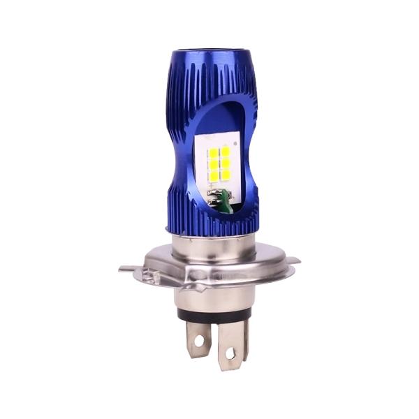 Quality 1200LM Motorcycle LED Bulb Three Claws Motorbike Bulbs 12W 3200K - 6500K Aluminum Alloy for sale