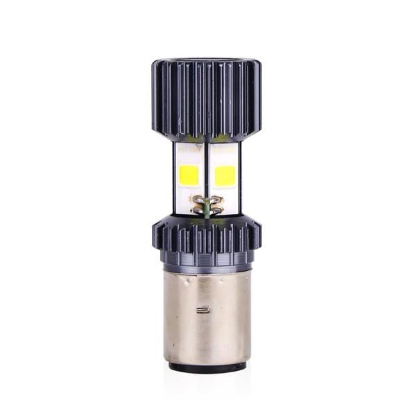 Quality 12W Motorcycle LED Bulb 9V - 80V LED Motorcycle Light Bulbs With Aluminum Alloy shell for sale