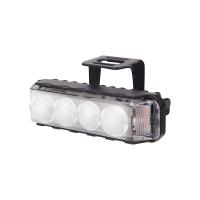 Quality 20W Motorbike Auxiliary Lights 2000LM LED Motorcycle Light 2 Bead 3200K - 6500K for sale