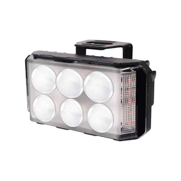 Quality 3000LM Motorcycle External Spotlight 30W Motorcycle Auxiliary Light 4 Bead 12V - 80V 3200K - 6500K for sale