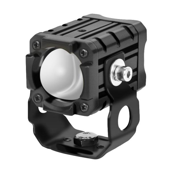 Quality IP67 Aux Lights Smart Temp Control Motorcycle Aux Light 12W 1200LM 9V - 80V Aluminum Alloy for sale