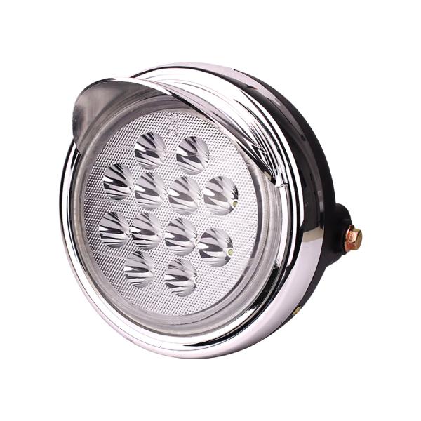 Quality 3200K - 6500K Motorcycle Headlight Assembly 15W Motorbike LED Headlight Smart Temperature Control for sale
