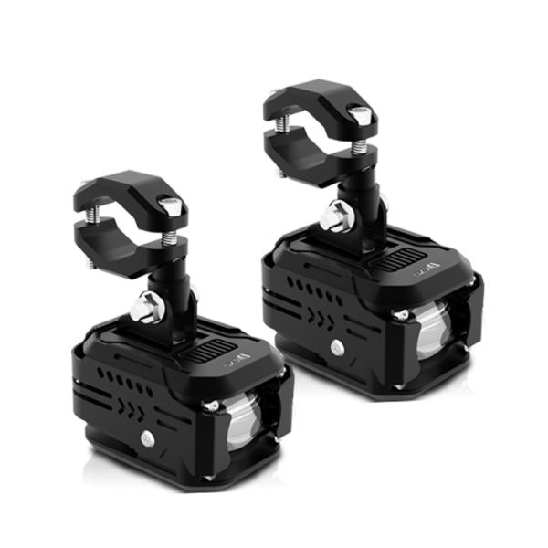 Quality 9000LM Motorcycle LED Driving Light Smart Temp Control Motorcycle Spot Lights 90W Quick Release for sale