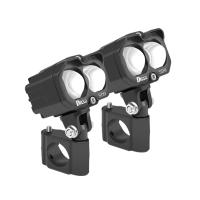 Quality 100W LED Motorcycle Spotlights 3200K - 6500K Motorbike Spotlights 6000LM Micro for sale