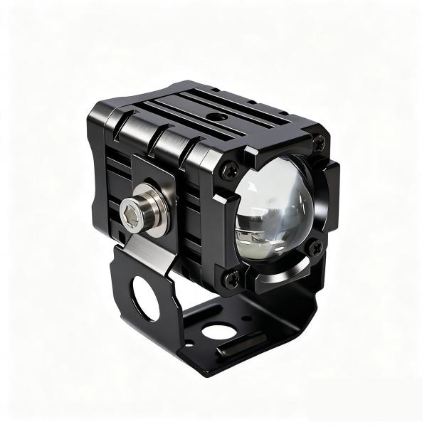 Quality IP67 Aux Lights Smart Temp Control Motorcycle Aux Light 12W 1200LM 9V - 80V Aluminum Alloy for sale