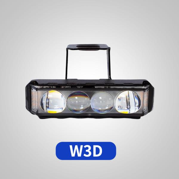 Quality 30W Motorcycle External Spotlight 3000LM LED Motorcycle Auxiliary Lights 6 Bead 12V - 80V 3200K - 6500K for sale