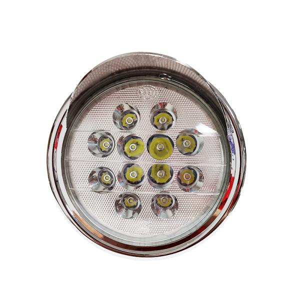 Quality 3200K - 6500K Motorcycle Headlight Assembly 15W Motorbike LED Headlight Smart Temperature Control for sale