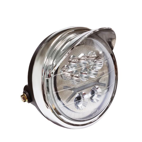 Quality All Weather Motorcycle Headlight Assembly Impact Resistant Motorcycle Head Lights 2600LM For Illumination for sale