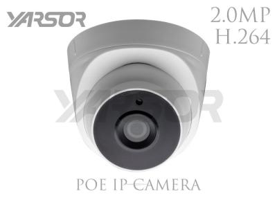 China Security 1080P H 264 POE IP Camera IP65 Waterproof With Day / Night Vision for sale