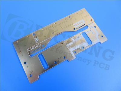China Rogers 60mil RT/duroid 6035HTC High Frequency PCB on Double Sided Copper With Green Mask for High Power RF Amplifiers for sale