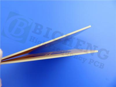 Chine Carte PCB de Rogers rf établie sur RO3210 25mil 0.635mm DK10.2 avec de l'or d'immersion pour les systèmes des véhicules à moteur d'évitement de collision à vendre