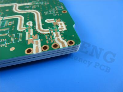China Rogersrf PCB op RO3210 25mil 0.635mm DK10.2 met Onderdompelingsgoud wordt voortgebouwd voor de Automobielsystemen dat van het Botsingsvermijden Te koop