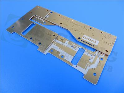 China 20mil RTduroid 6035HTC double side rigid PCB copper 35 um thickness 0.6mm Immersion Silver for sale