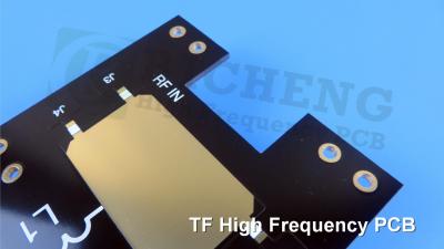 China TF High Frequency PCB the smooth surface material without copper cladding for sale