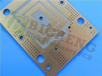 China RO3006 hoogfrequente PCB 2-laag 50mil met onderdompeling goud Te koop